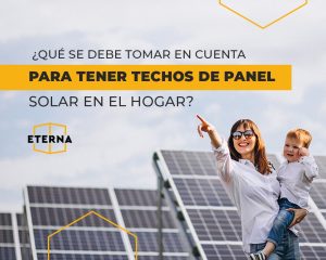Techos de panel solar – Eterna